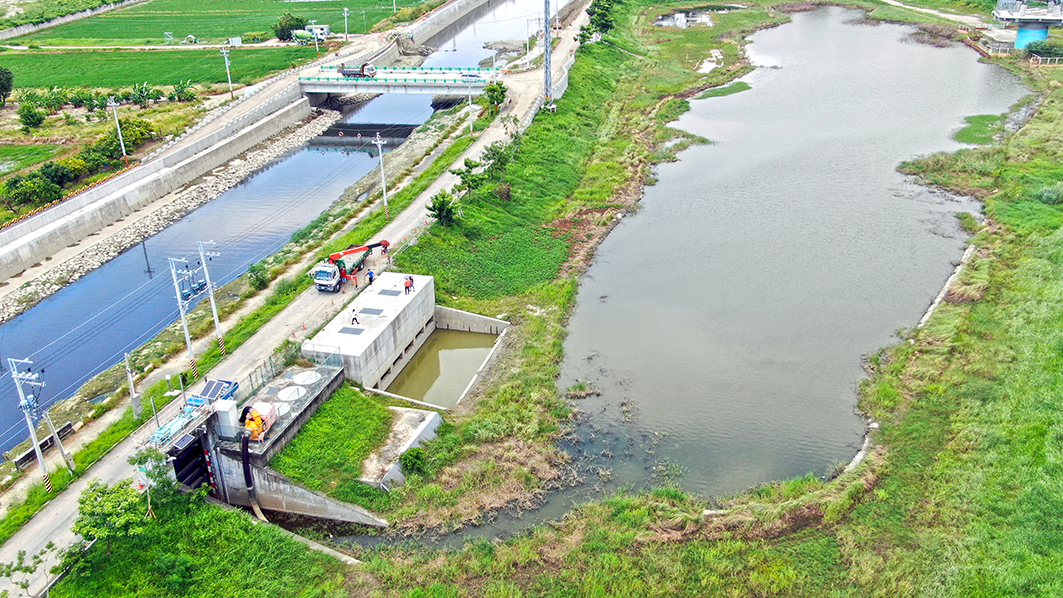 Riverbank Protection in Tainan, Taiwan